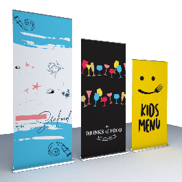 36'' Custom SD Retractable Banner Stand