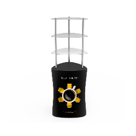Portable Triangular Display Tower Counter